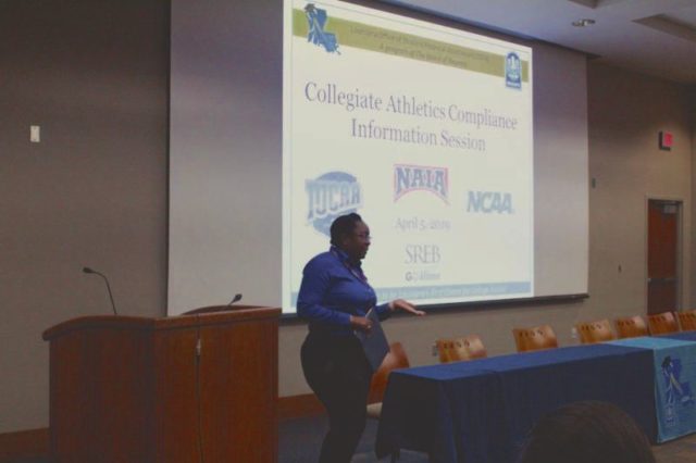 Eighty counselors and coaches discuss student-athlete success, at LOSFA ...