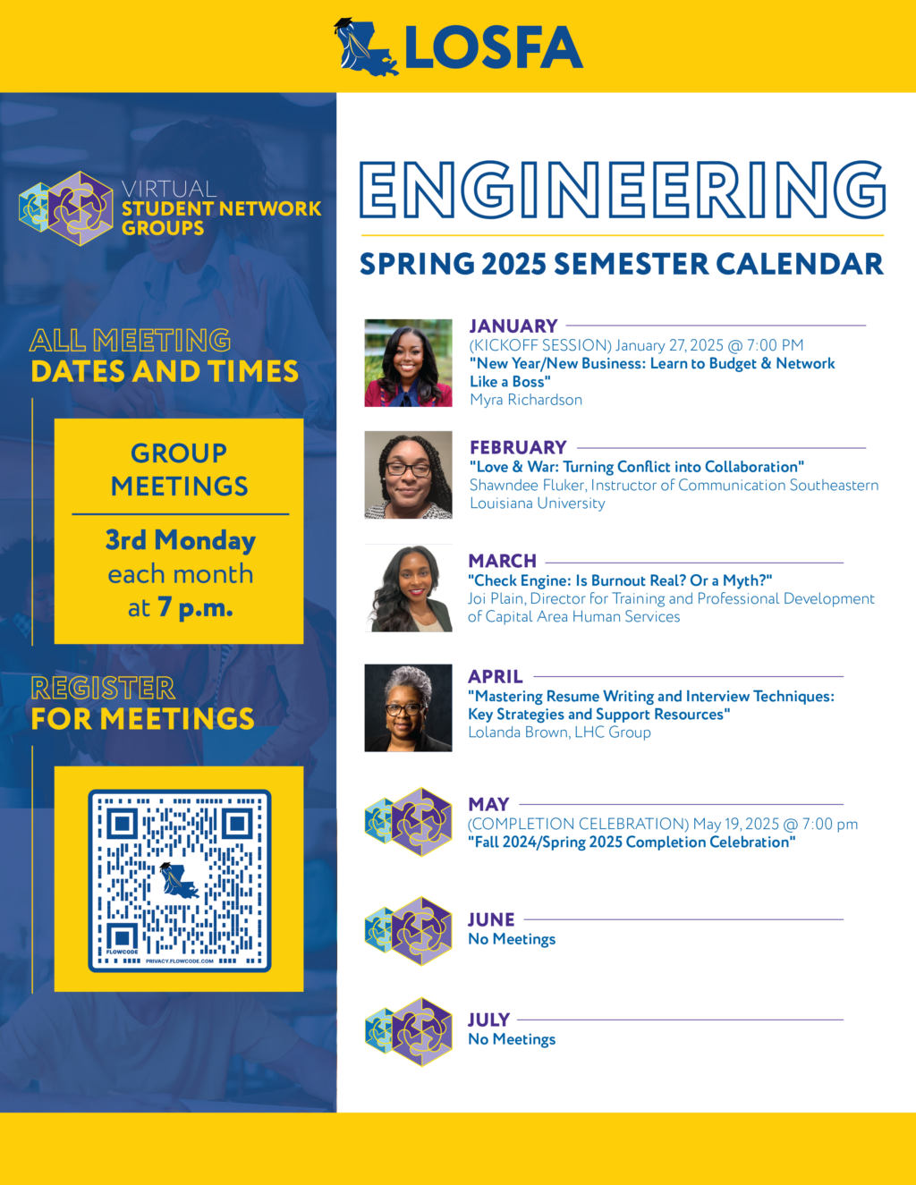 Engineering Student Network Group | Louisiana Office of Student ...